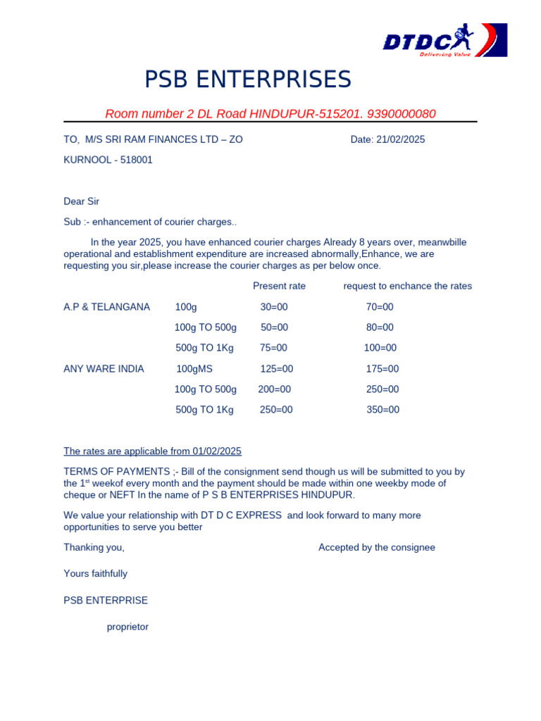 PSB Letter Head | PDF