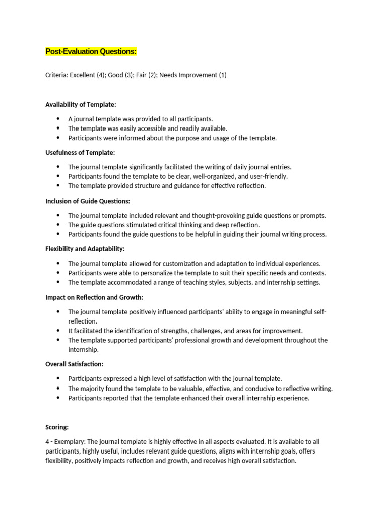 Rubric Effectiveness Evaluation | PDF | Usability | Cognitive Science