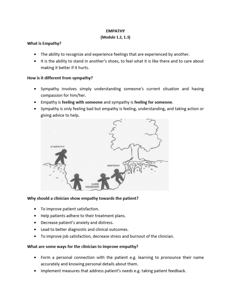 EMPATHY | PDF | Empathy | Sympathy