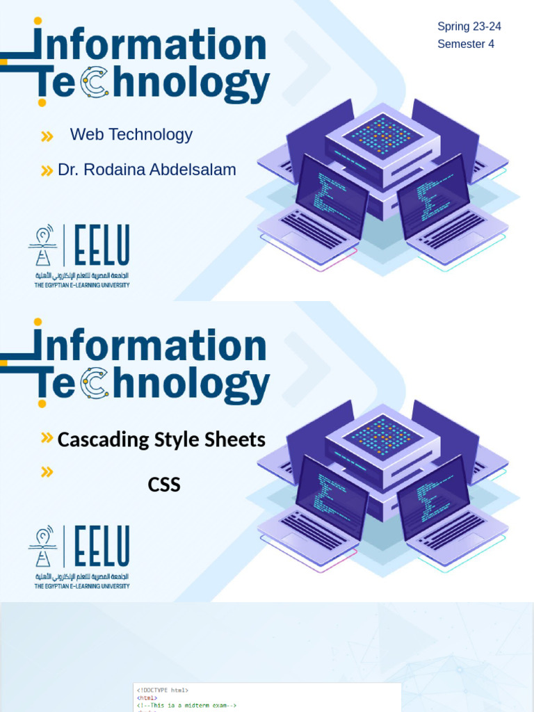Lec 10 CSS | PDF | Html | Typefaces Lec 10 CSS | PDF | Html | Typefaces