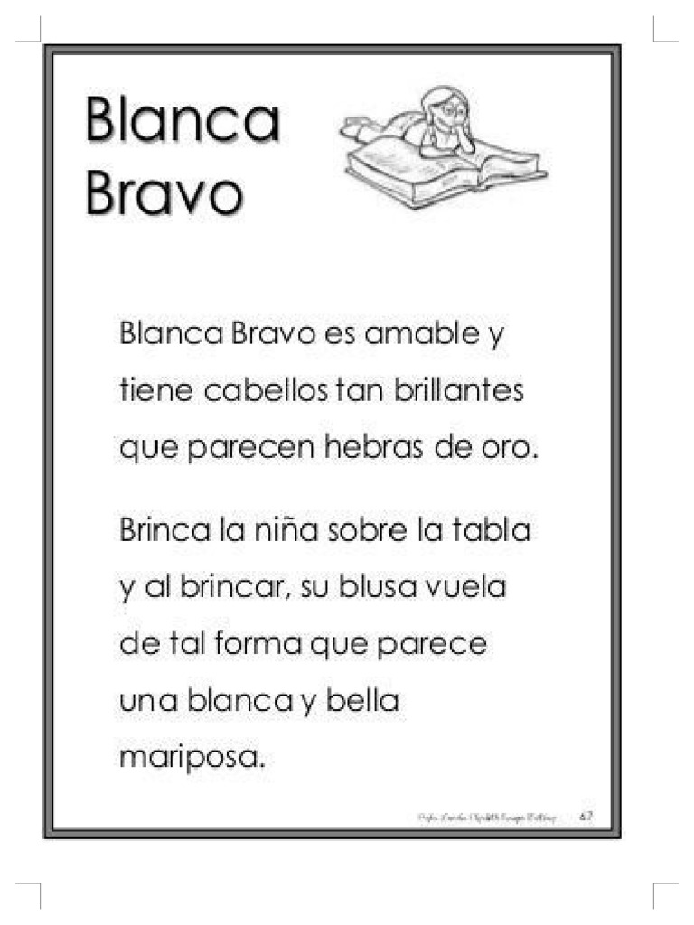 Texto Blanca Bravo | PDF