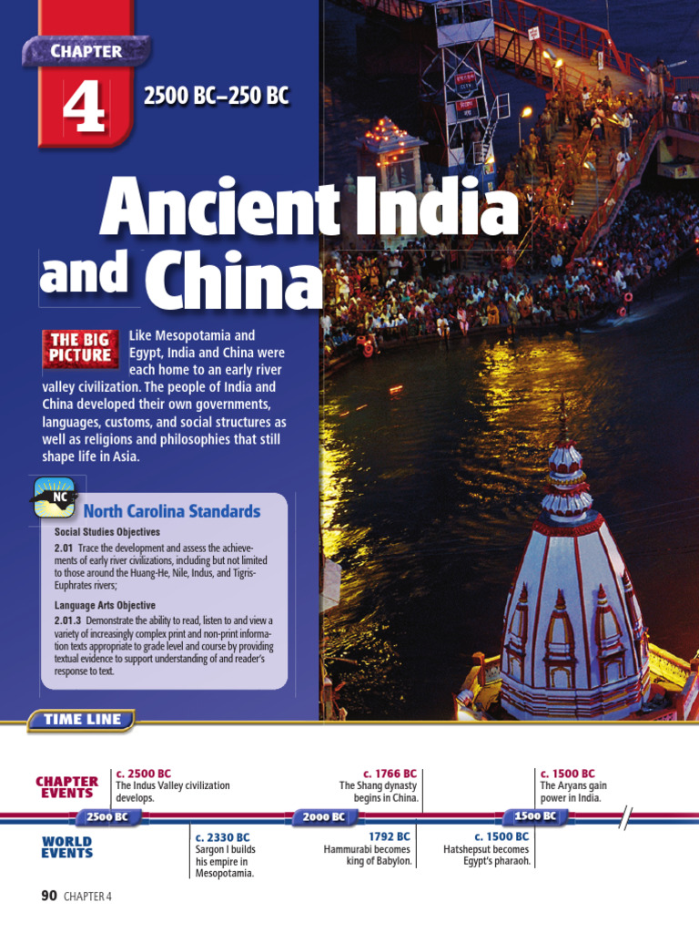 Ancient India and China | PDF | Vedas | Monsoon