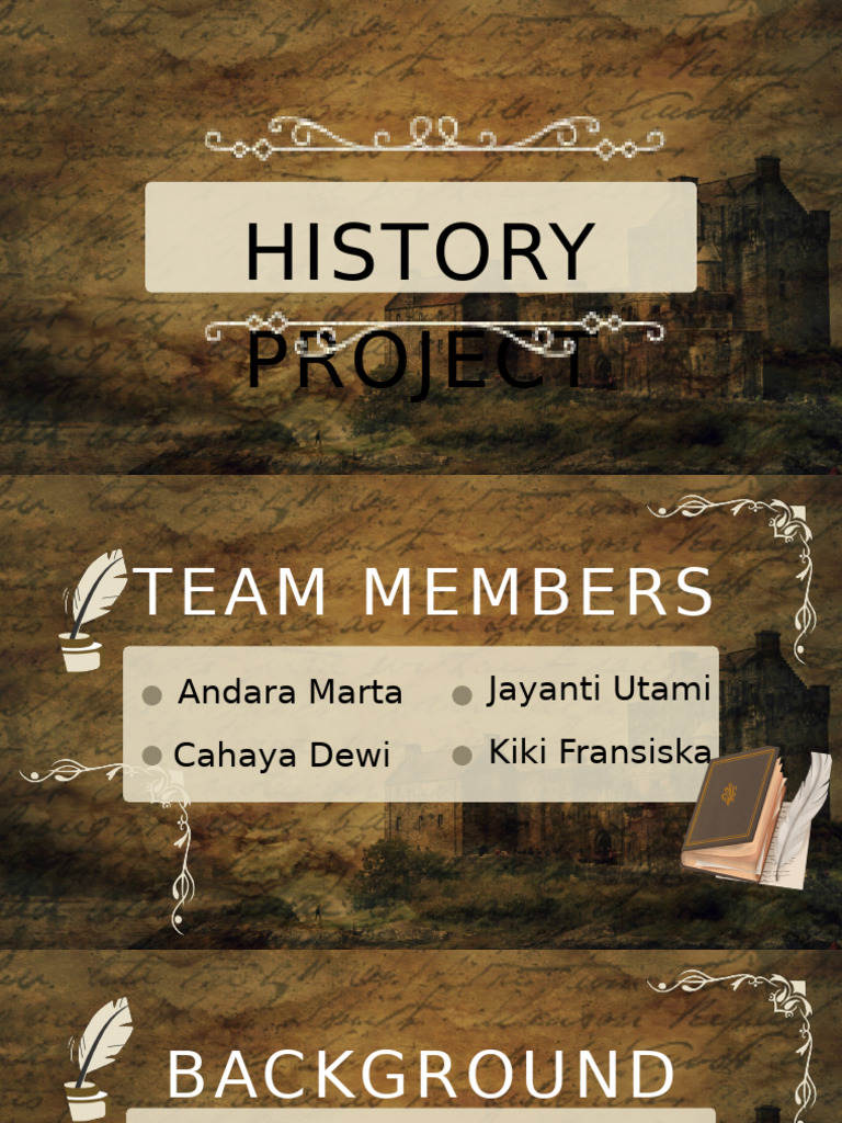 Brown Beige Vintage Style History Project Presentation | PDF