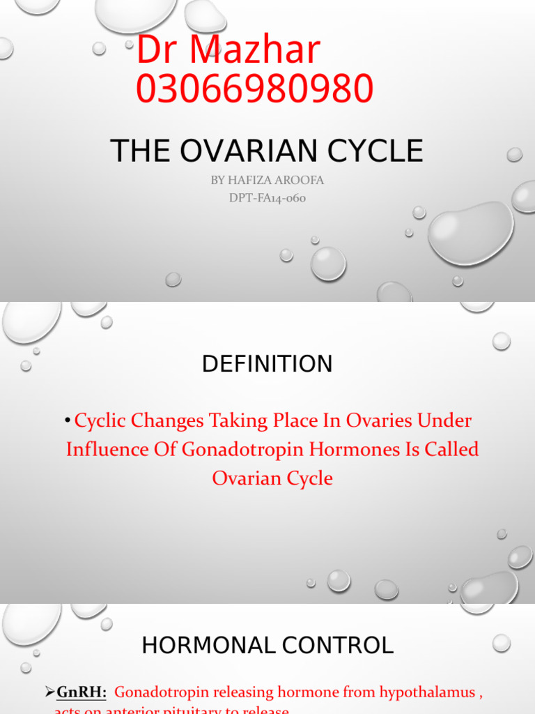 Understanding the Ovarian Cycle | PDF | Menstrual Cycle | Luteinizing ...