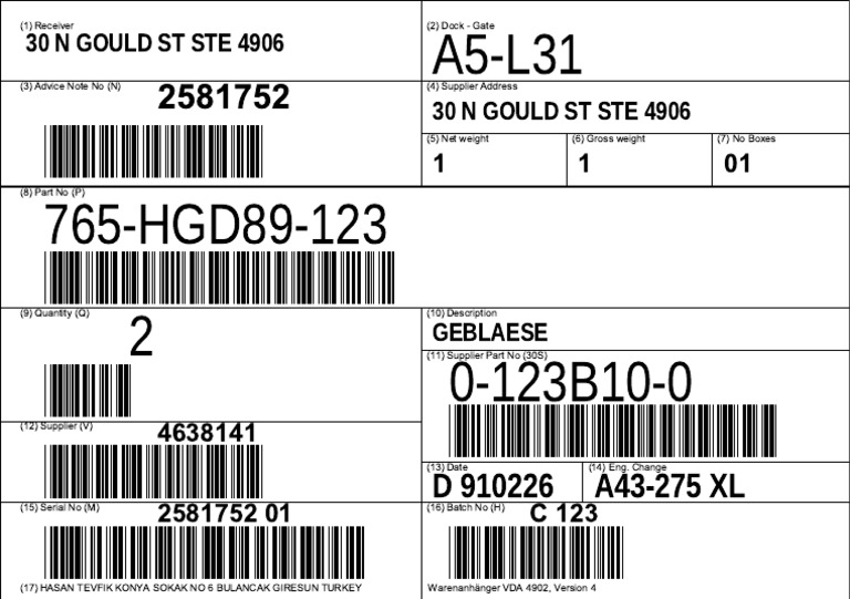 VDA 4902 V4 (English) - 5 | PDF