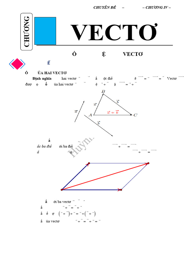 004.08.1 Toan-10 B8 C4 Tong-Hieu-Vecto de TR130 | PDF
