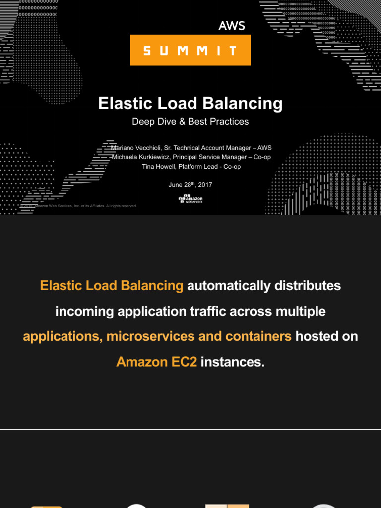 Deep Dive Elastic Load Balancing | PDF | Load Balancing (Computing) | Transport Layer Security