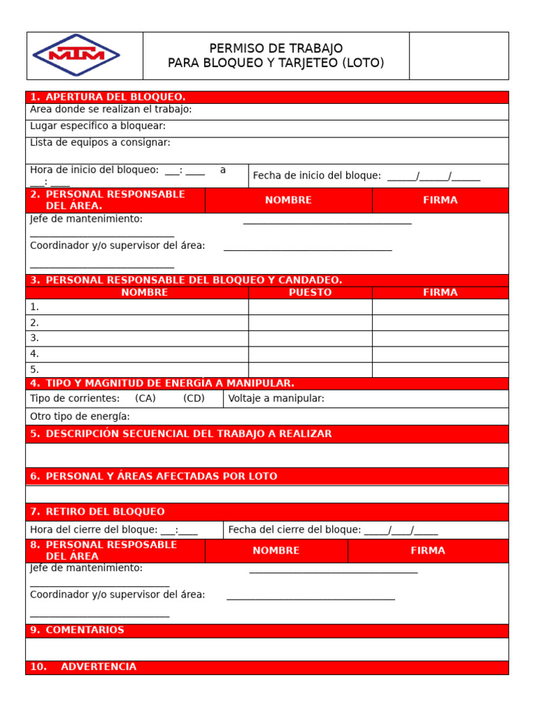 Permiso de Loto | PDF