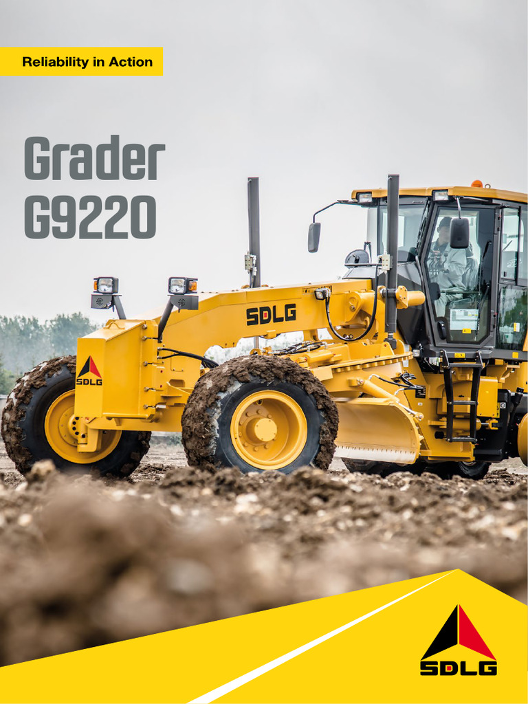 Grader G9220 | PDF | Axle | Truck