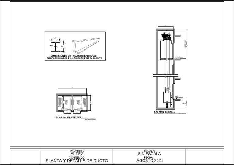 Detalle de Elevador | PDF