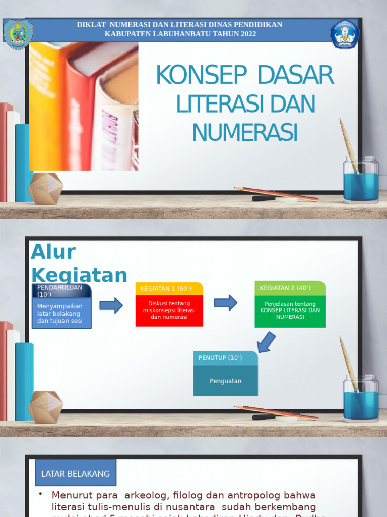 Konsep Literasi Dan Numerasi-240227065809-A9610aa8 - PPT | PDF