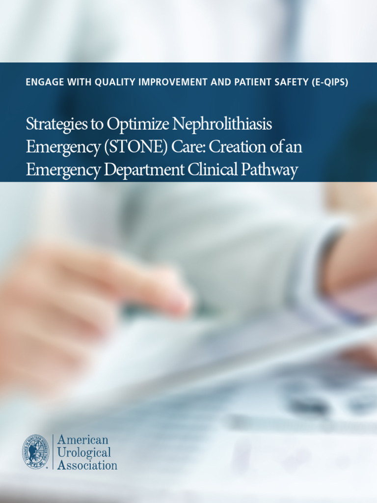 Stone Pathway Eqips Guide | PDF | Ct Scan | Patient Safety