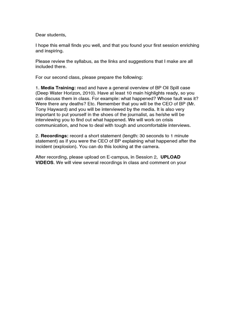 Homework Session 2, 2025 | PDF | You Tube | Human Communication