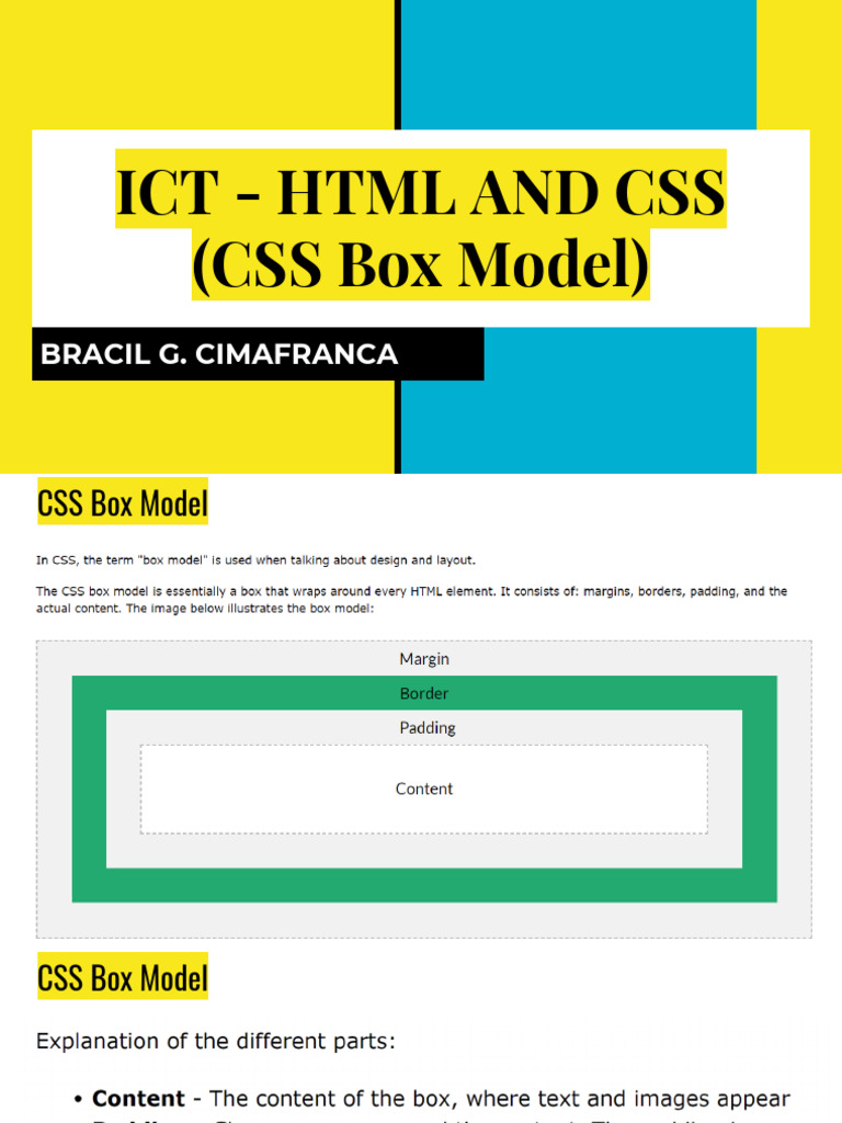 Understanding CSS Box Model Basics | PDF