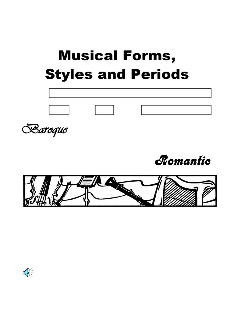 N5 Forms Styles and Periods | PDF | Classical Period (Music) | Concerto