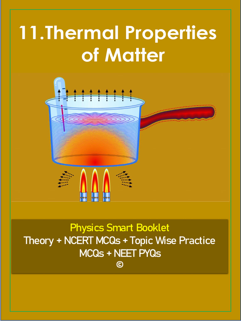 11-Thermal Properties of Matter-F | PDF | Gases | Thermal Expansion