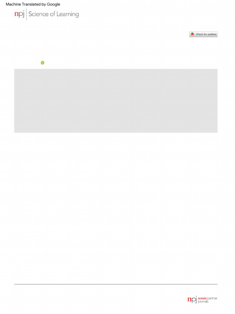 Developmental Brain Dynamics of Numerical and Arit (1) | PDF | Cerebro | Aprendizaje