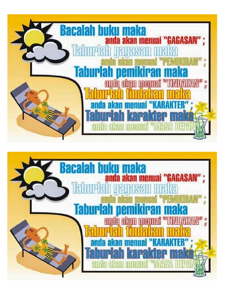 Slogan Membaca | PDF