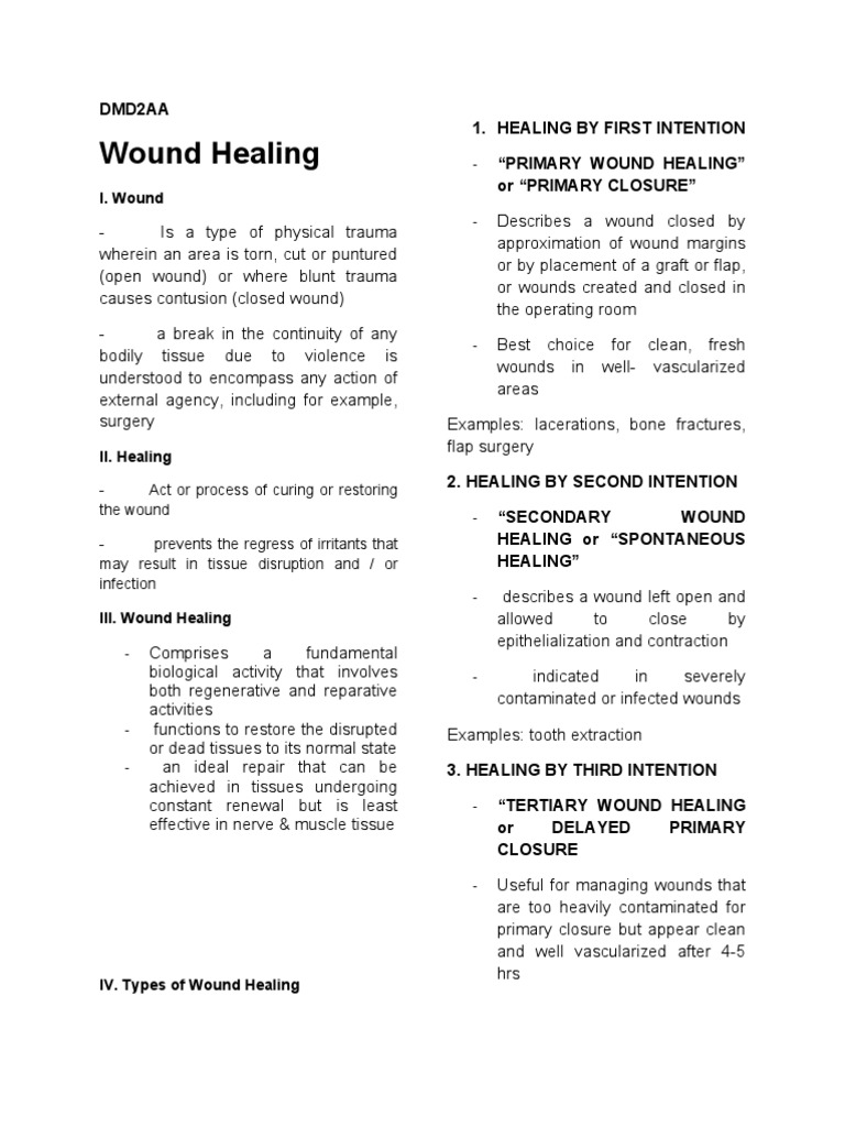 Wound Healing | PDF | Healing | Wound Healing