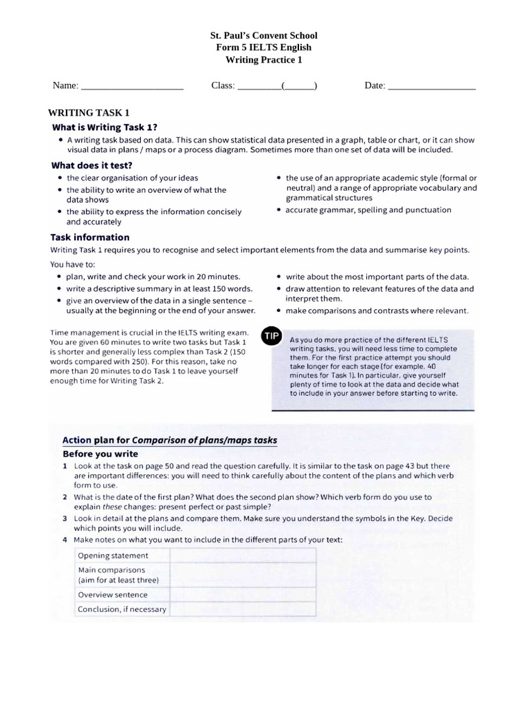 IELTS Set 1 Writing | PDF
