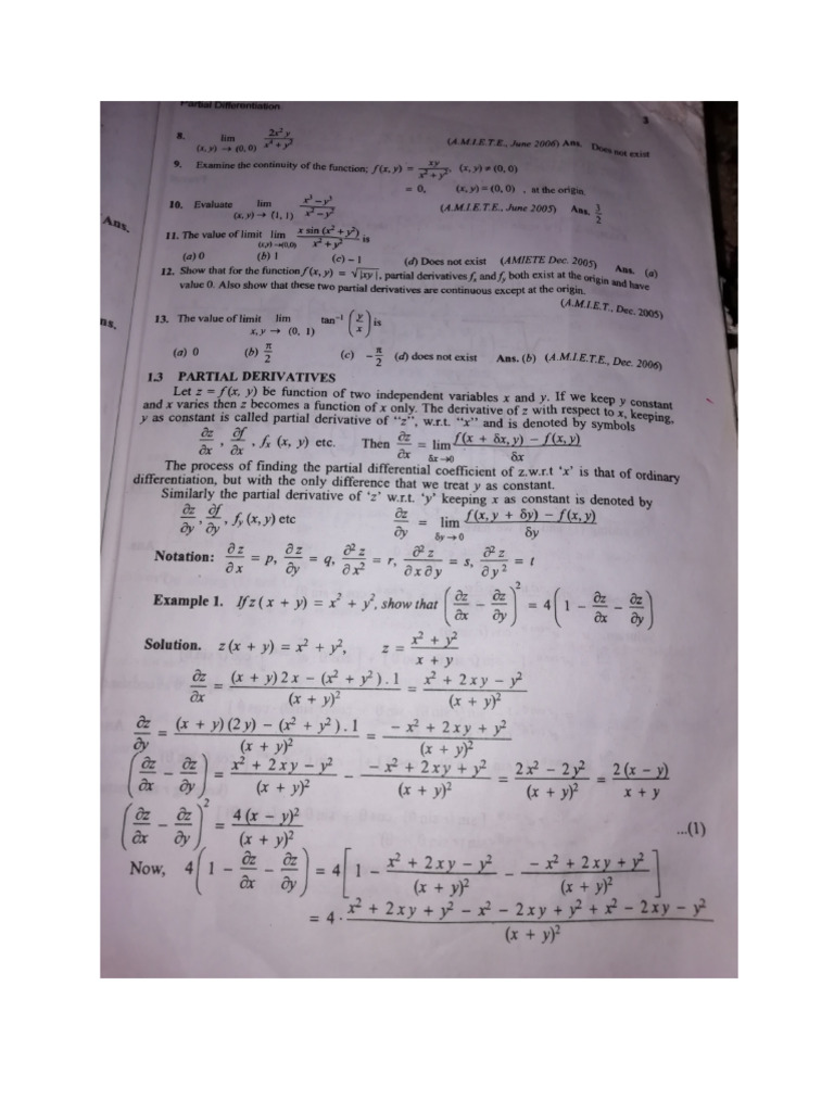 Engineering Mathematics 1 | PDF