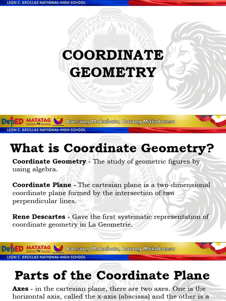 Q3L5-Coordinate-Geometry-Distance-Formula-and-Midpoint-Formula | PDF ...