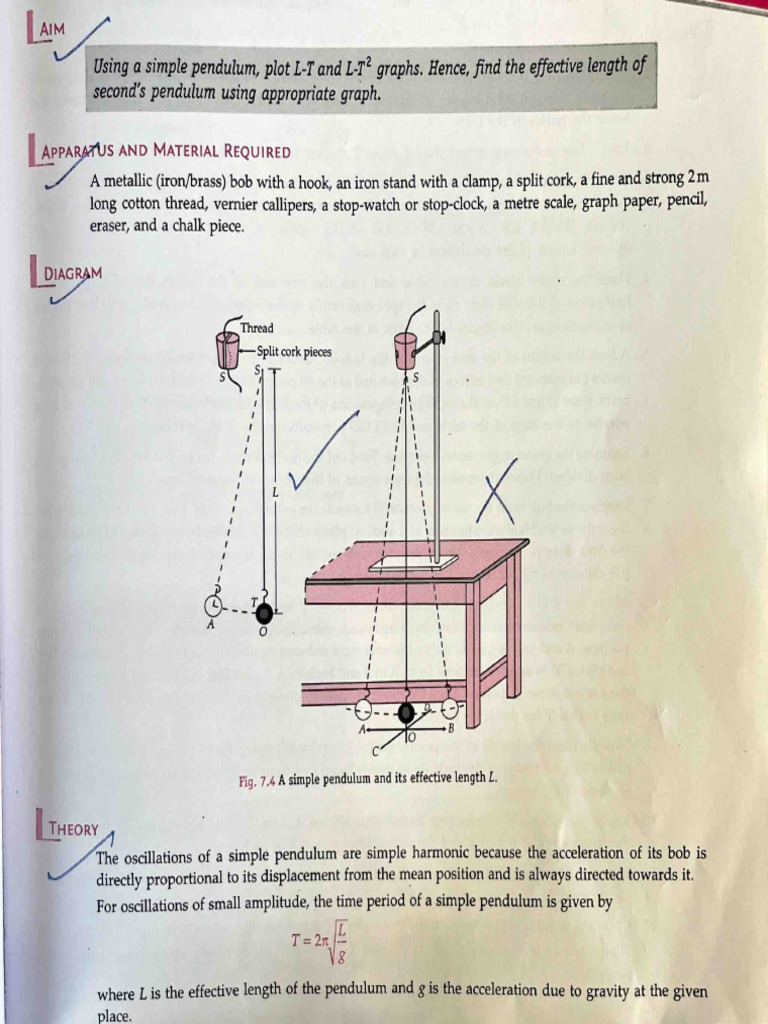 Experiment-5-11 | PDF | Pendulum | Oscillation