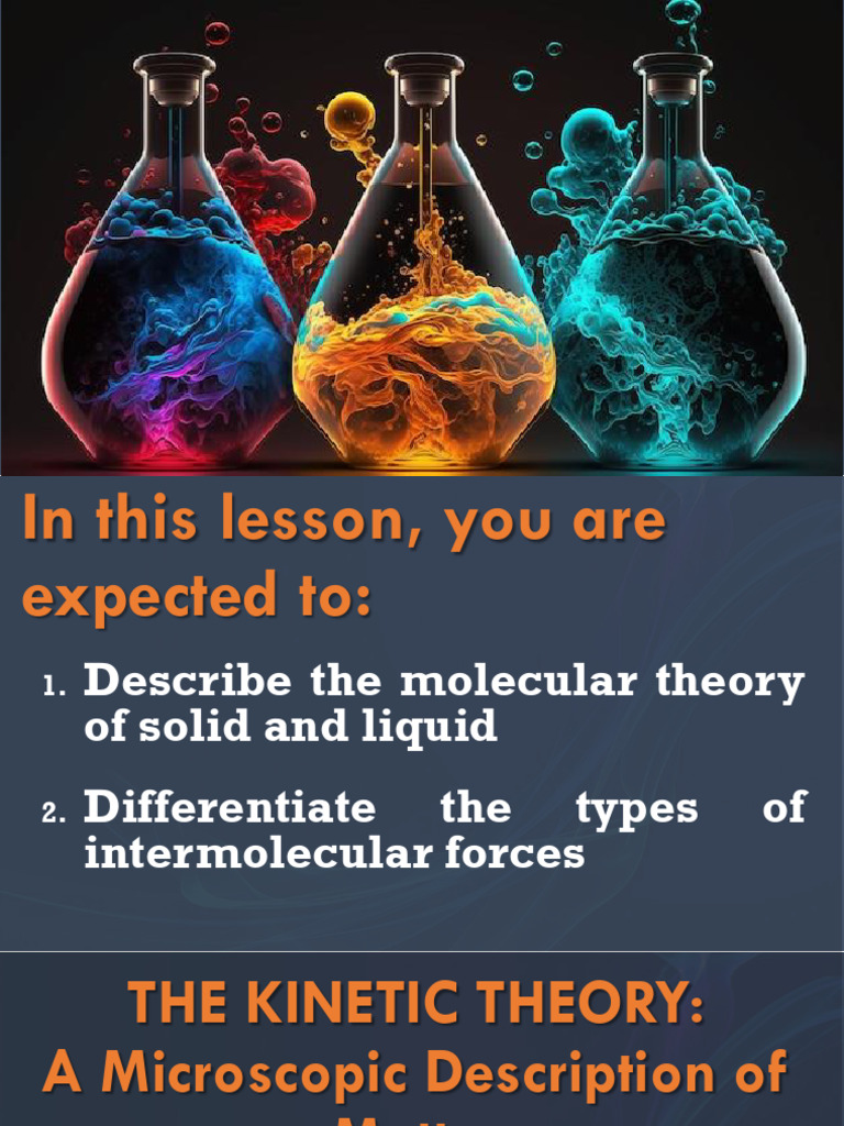 Lesson 1-Intermolecular Forces | PDF | Intermolecular Force | Chemical ...