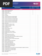00 - NOVA Tabela de Multicare | PDF | Odontologia | Dente