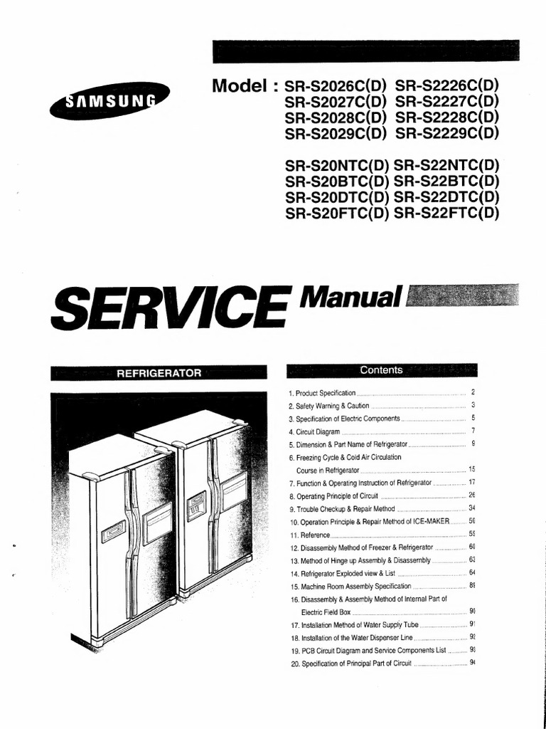 Igloo Mini Fridge Model SR-S2026C(D) | PDF | Refrigerator | Engineering ...