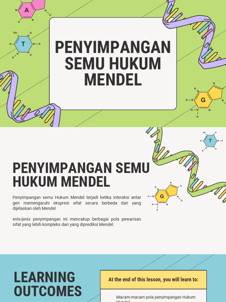 Penyimpangan Semu Hukum Mendel | PDF