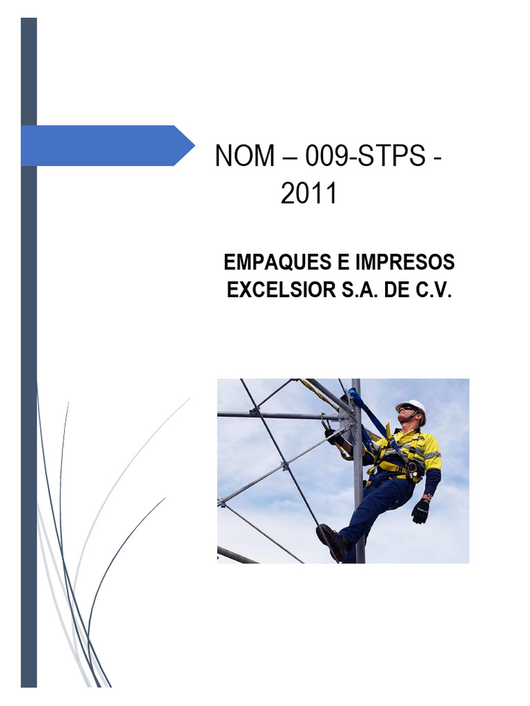 Nom - 009-STPS - 2011 | PDF | Escalera | Escalera
