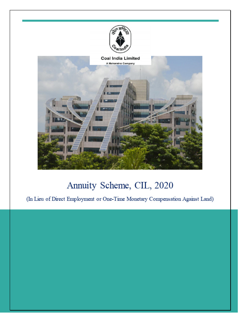 CIL Annuity Scheme 2020 Overview | PDF | Employment | Indexation