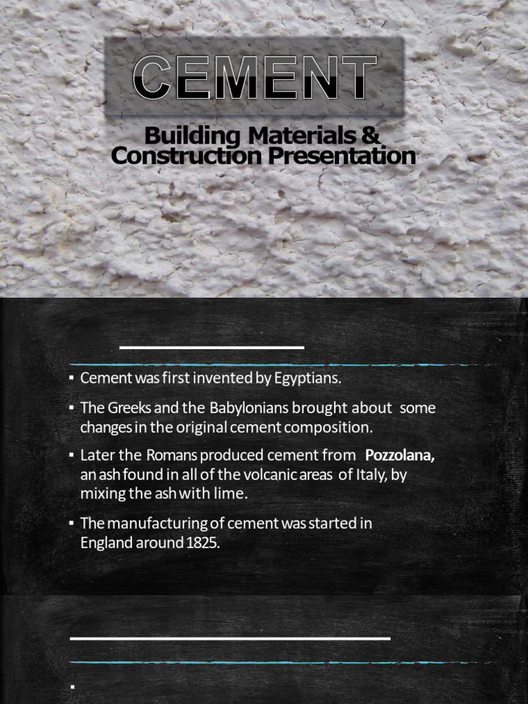Building Materilas and Construction | PDF | Cement | Concrete