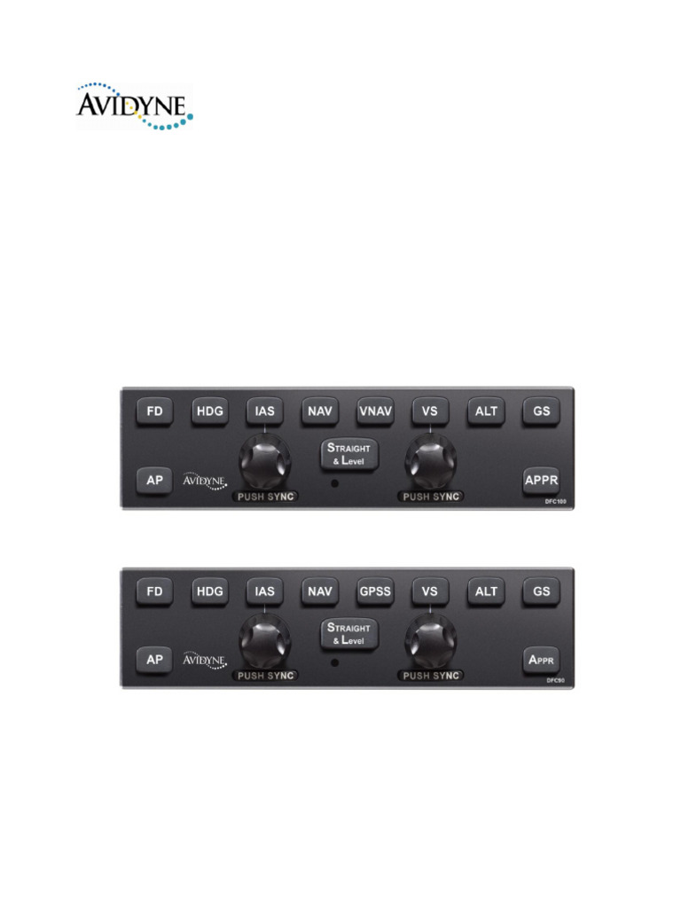 600-00251-000 DFC90 Install Manual | PDF | Aircraft | Aerospace