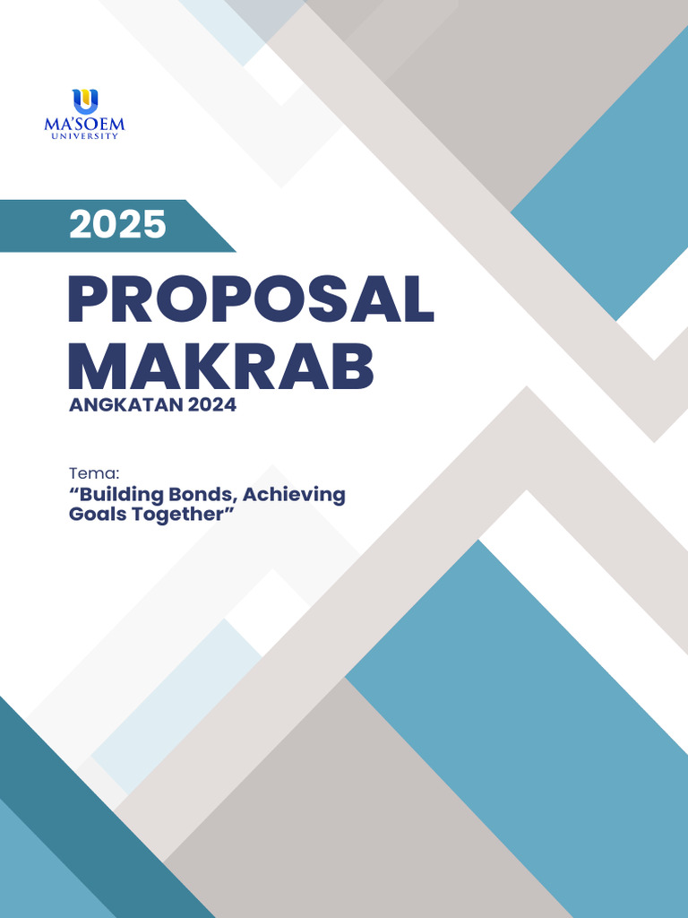 Cover Proposal Makrab | PDF