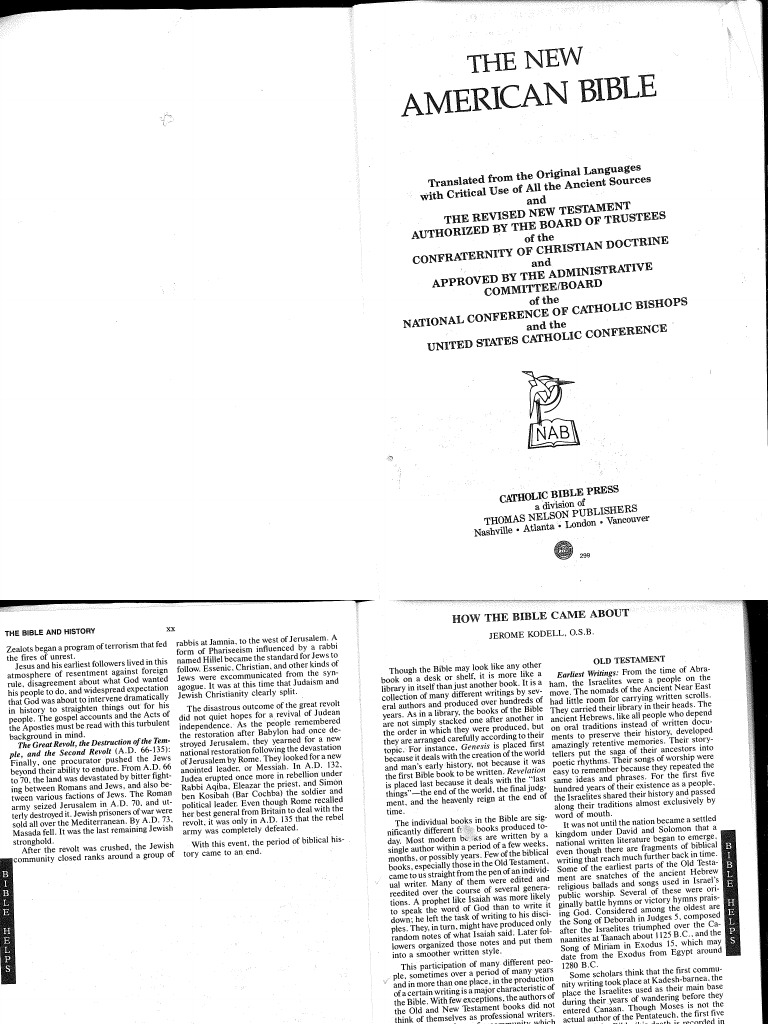 Kodell HowTheBibleCameAbout | PDF | Bible | Religious Texts