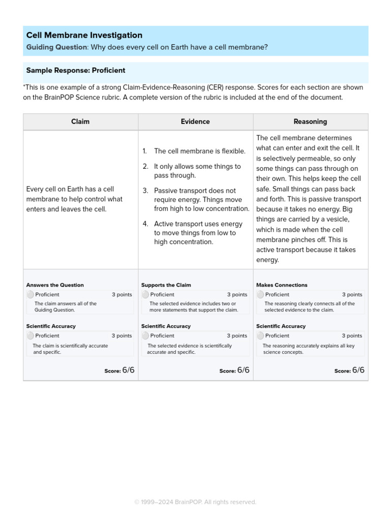 Understanding Cell Membranes: CER Guide | PDF | Cell Membrane | Cell ...