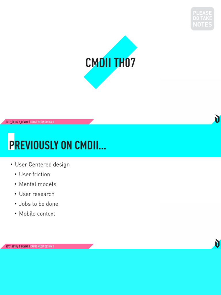 2018-19 CMDII W06 TH DesignPatterns Deel1 | PDF