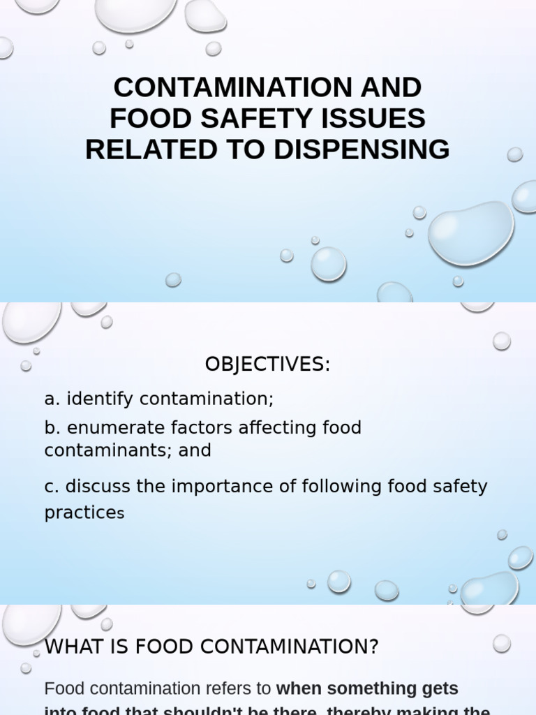 Sources of Physical Contaminants | PDF | Foodborne Illness | Hand Washing