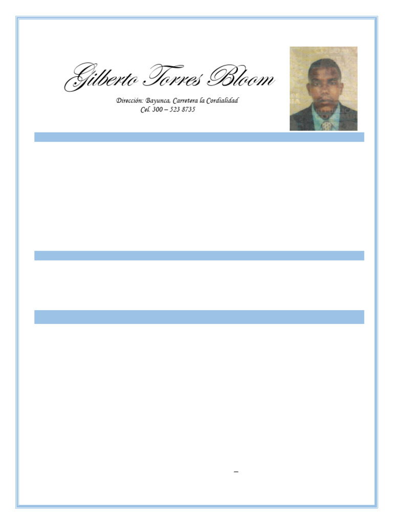 Gilberto Torres Bloom 2021 | PDF