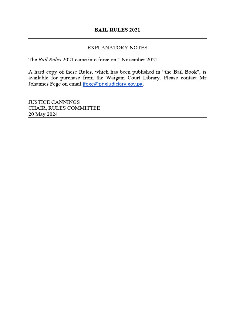 2_BAIL-RULES-2021 | PDF | Bail | Prosecutor