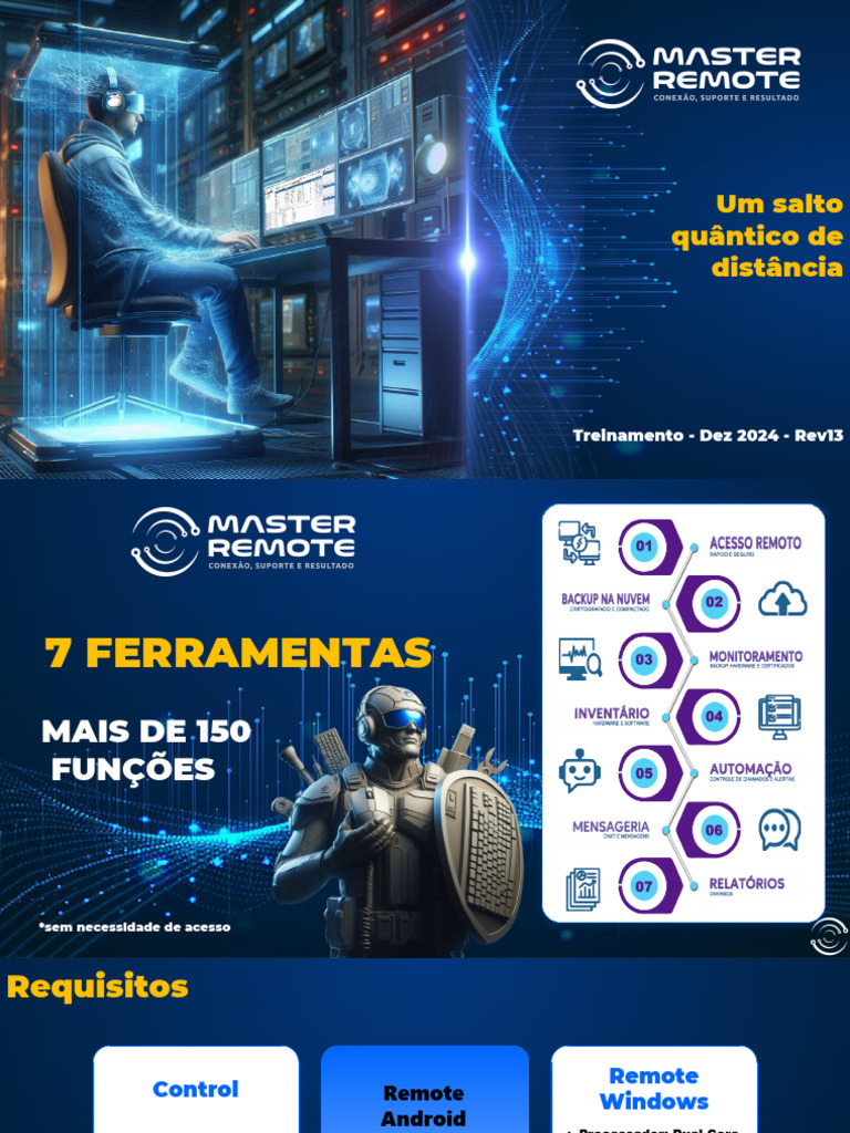 Tutorial MasterControl 2024 | PDF | Android (sistema operacional) | Microsoft Windows