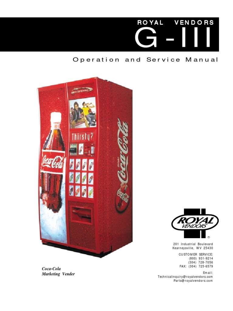 G-III Vending Machine Operation Manual | PDF | Daylight Saving Time ...