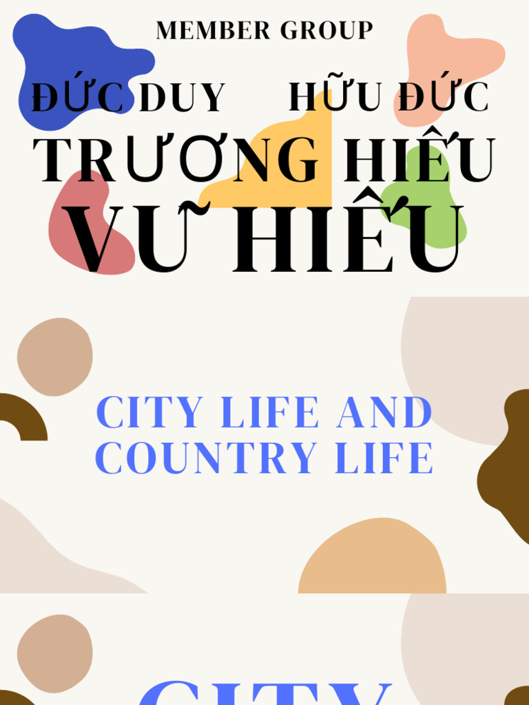 City vs Country Life: Pros and Cons | PDF
