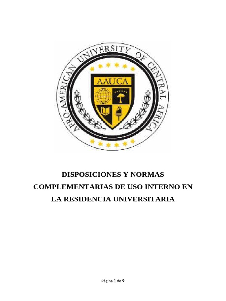 Disposiciones y Normas Complementarias | PDF