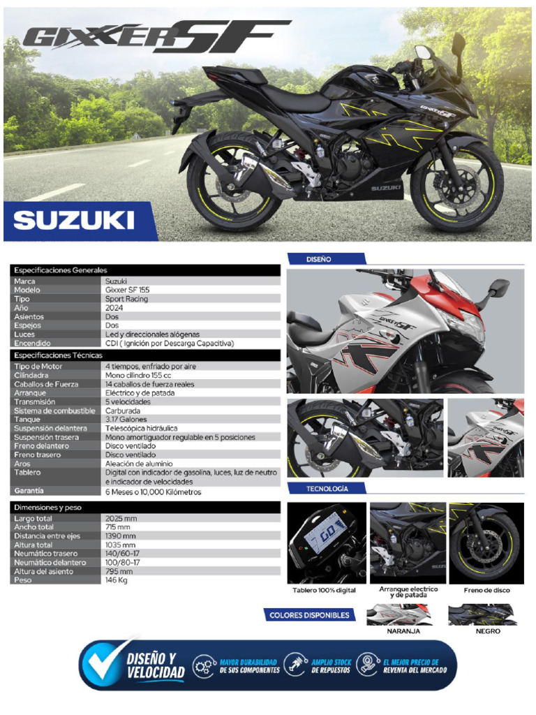 Gixxer SF155 | PDF