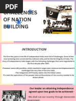 Class 12 Notes on Nation Building Challenges | PDF | Partition Of India ...