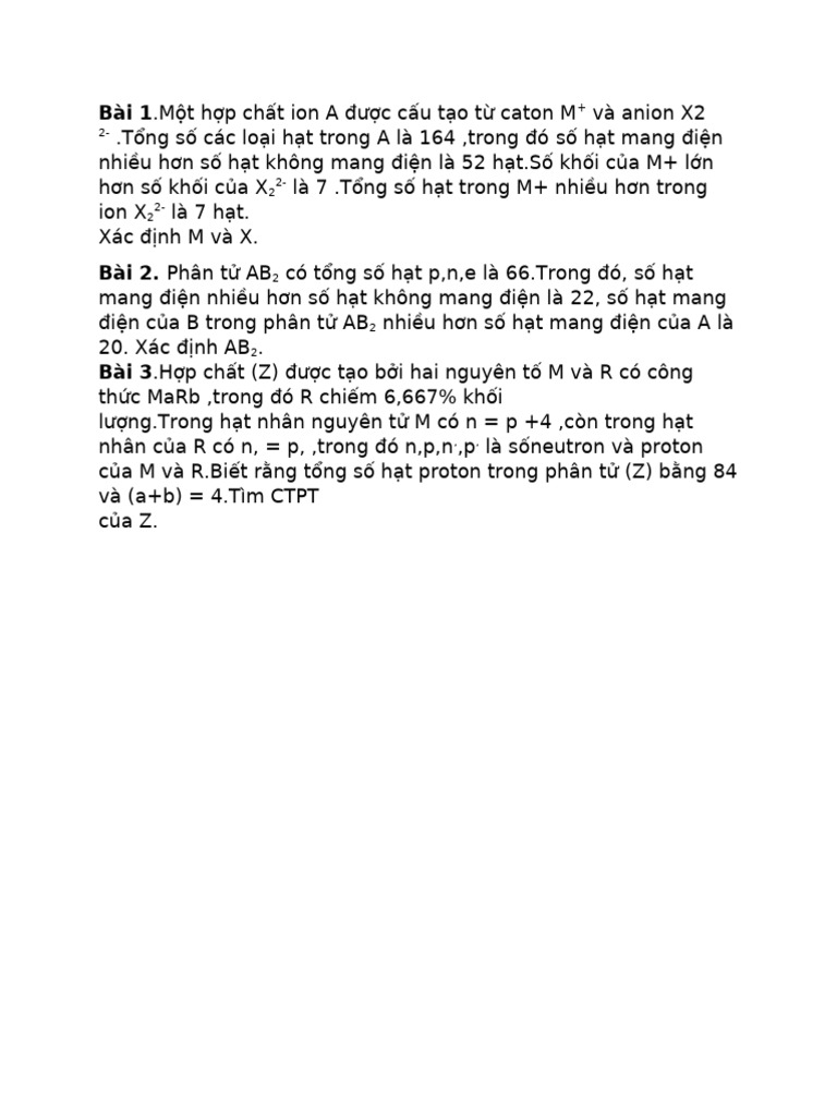 BT Sáng Thứ 7 10a1 | PDF