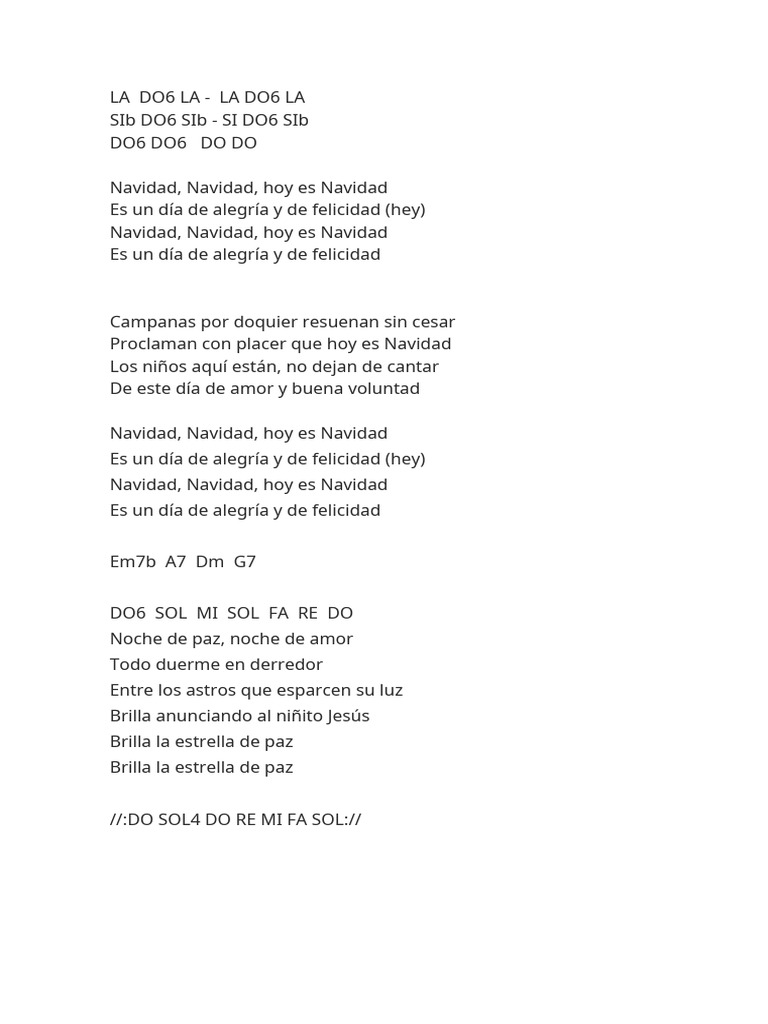 Popurrí Villancicos | PDF